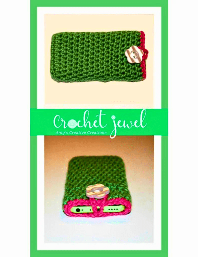 Crafting a Stylish Crochet Phone Case - Step-by-Step Tutorial - Amys ...