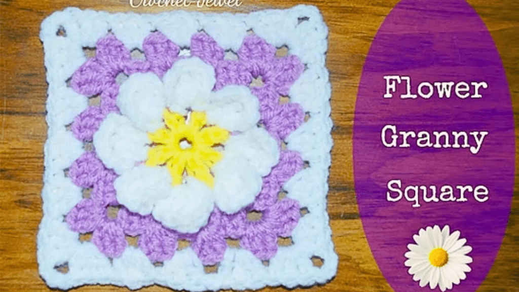 A Step-by-Step Guide to Crocheting a Flower Granny Square - Amys DIY ...