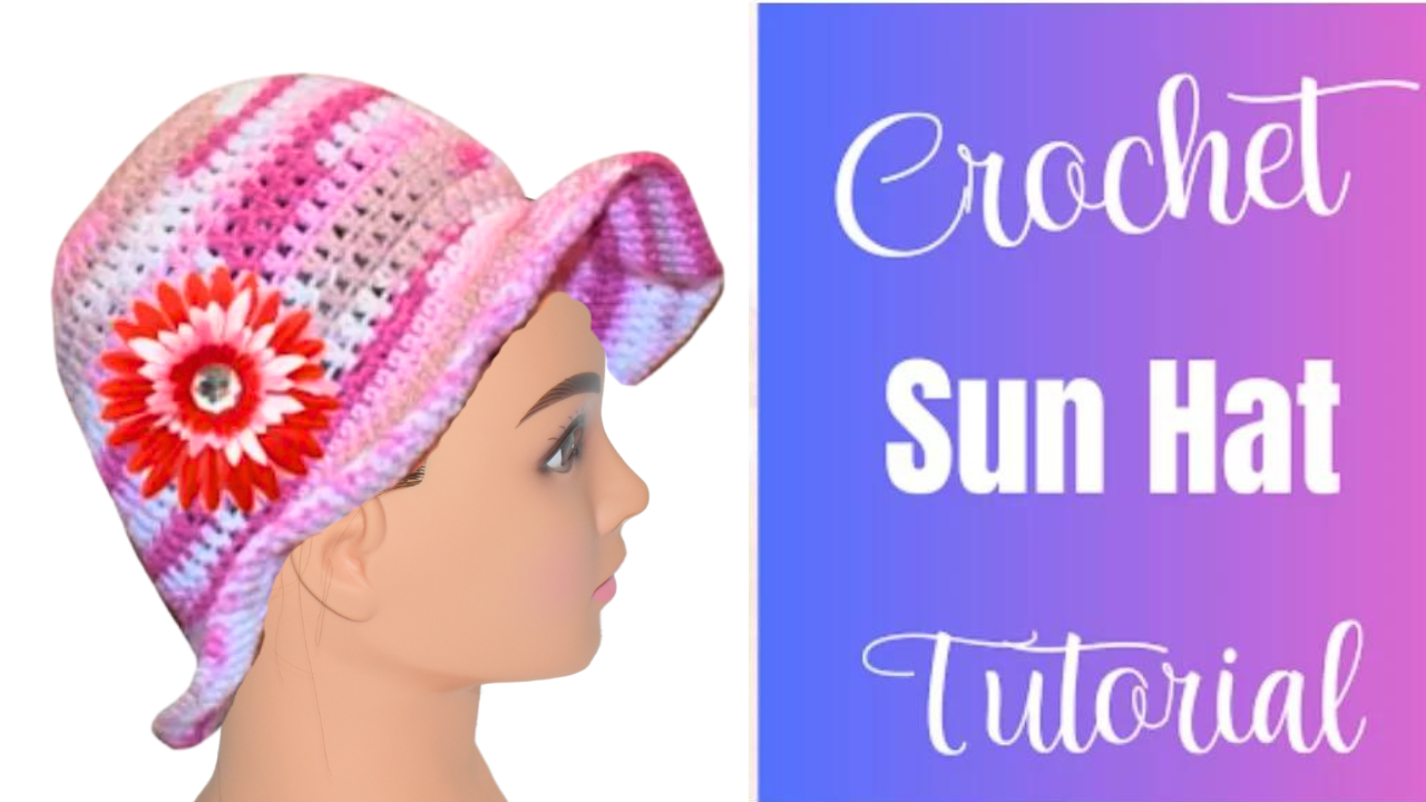 Crochet Sun Hat Pattern Tutorial: Stay Cool with Sunny Stitches - Amys ...