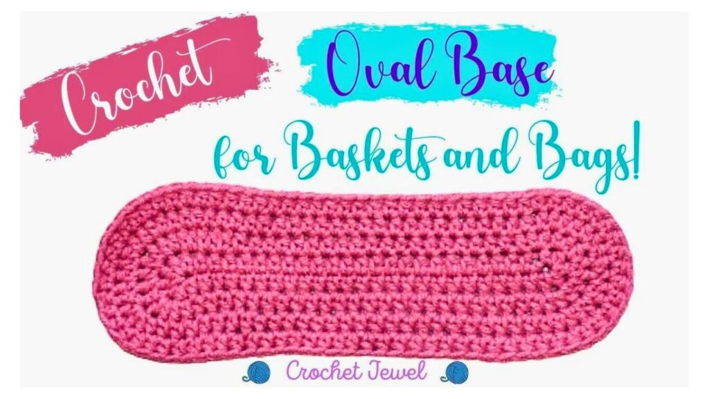 How to Crochet an Oval Base Tutorial for Bags and Purses - Amys DIY ...