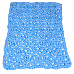 How to Crochet an Easy Shell Dishcloth Pattern - Amys DIY Frugal Life