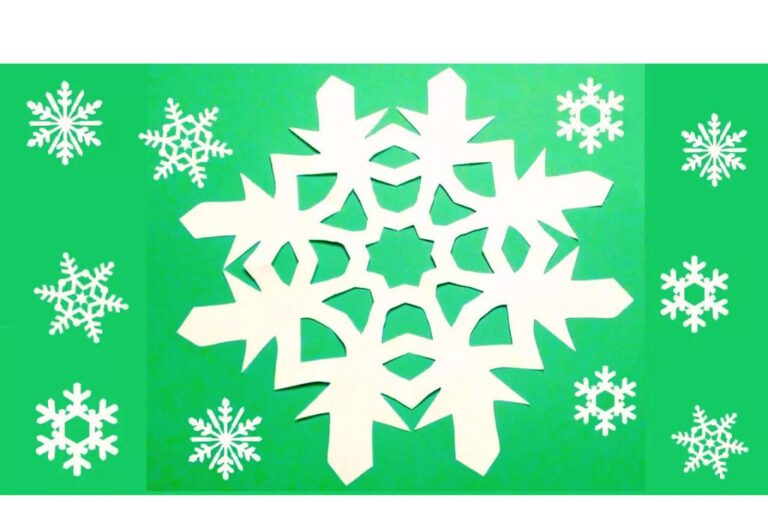 Creating Simple Paper Snowflakes: A Step-by-Step Guide - Amys DIY ...