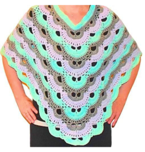 Crochet Virus Poncho with our Step-by-Step Tutorial - Amys DIY Frugal Life