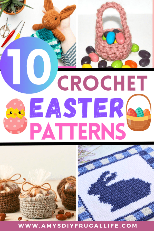 Creative Crochet Easter Ideas to Celebrate the Season - Amys DIY Frugal ...