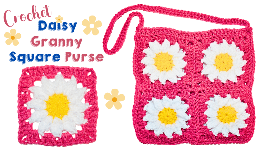 Step-by-Step Guide: How to Crochet a Daisy Granny Square Bag - Amys DIY ...