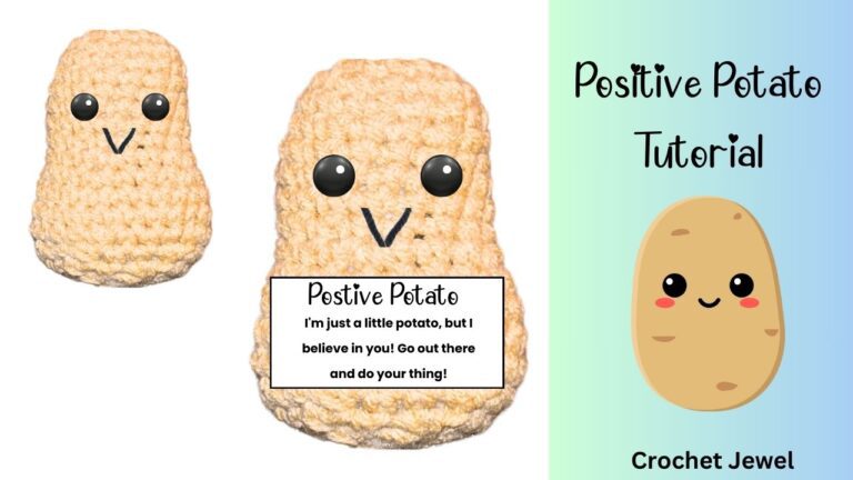 Crochet a Positive Potato: A Fun Project for Crochet Lovers - Amys DIY ...