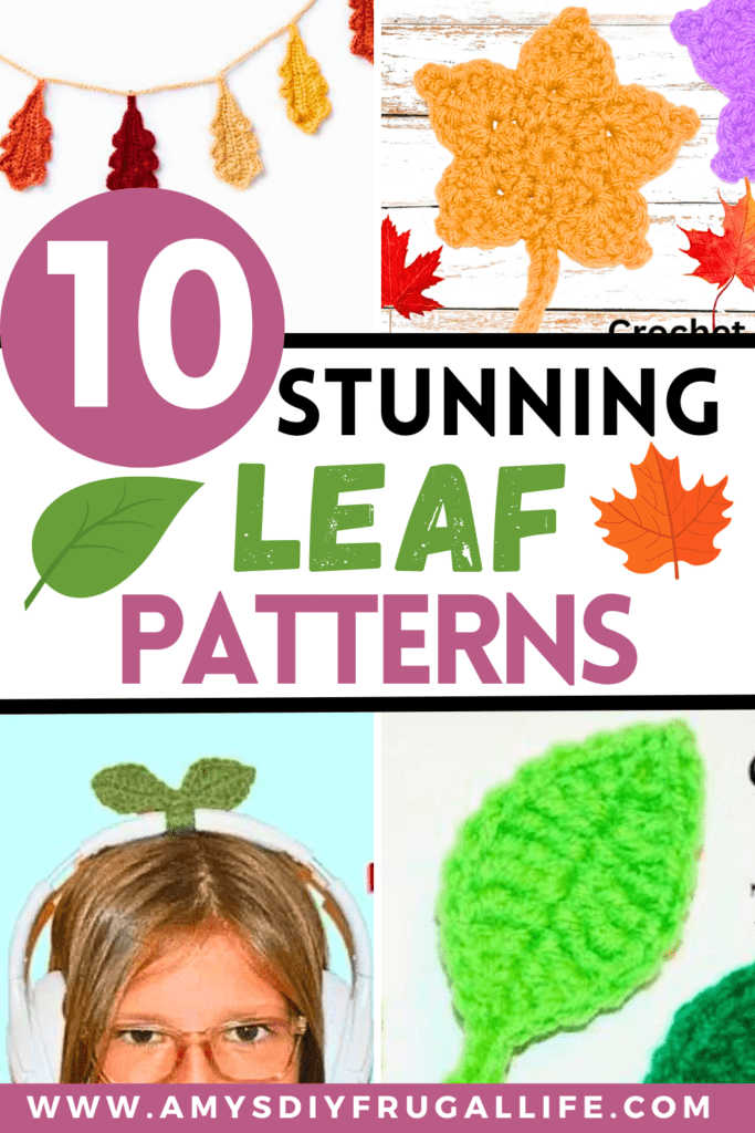 Fall in Love with Crochet: 10 Beautiful Leaf Patterns to Try! - Amys ...