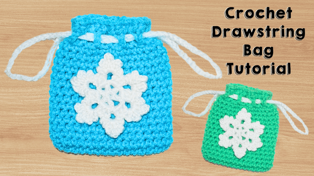 Crochet Pouch Drawstring Bag: A Fun and Functional DIY Project - Amys ...