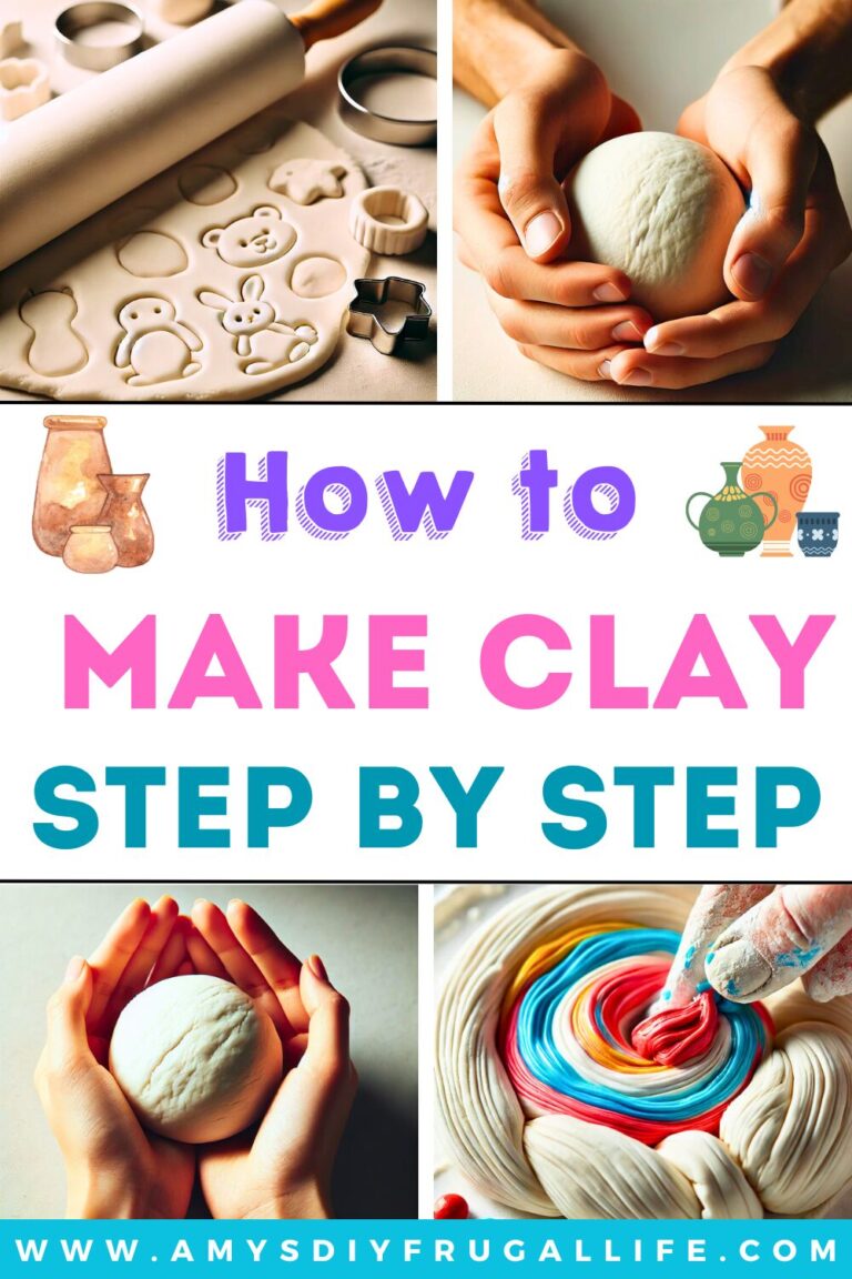 How to Make Your Own DIY Clay at Home Easily - Amys DIY Frugal Life