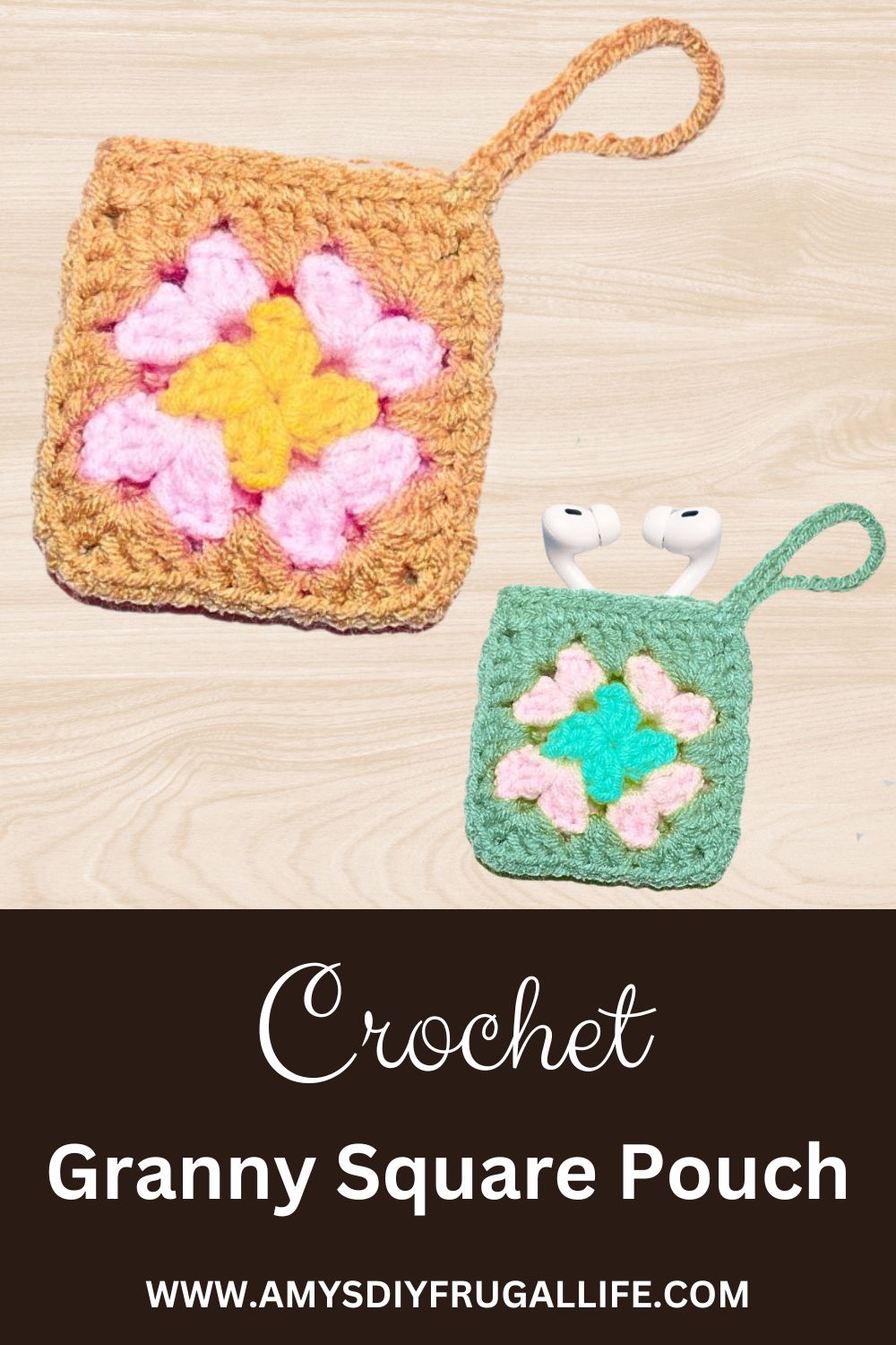 Granny Square Pouch Crochet: A Delightful and Creative Project - Amys ...